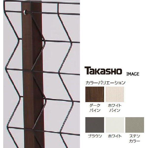 タカショー 69401300商品名：タカショー トレメッシュシングル用 40角柱 H1500セット ダークパイン管理コード：69401300規格：L1850