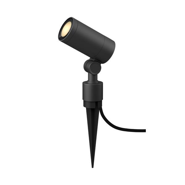 光源 LEDモジュール 3.8W 光源交換可照度角:20°全光束：400lm電圧：12V/24Vサイズ W61×D128×H170mm重量 約1kgコード長 約2m本体材質 アルミダイキャスト ブラックガラスIP x4