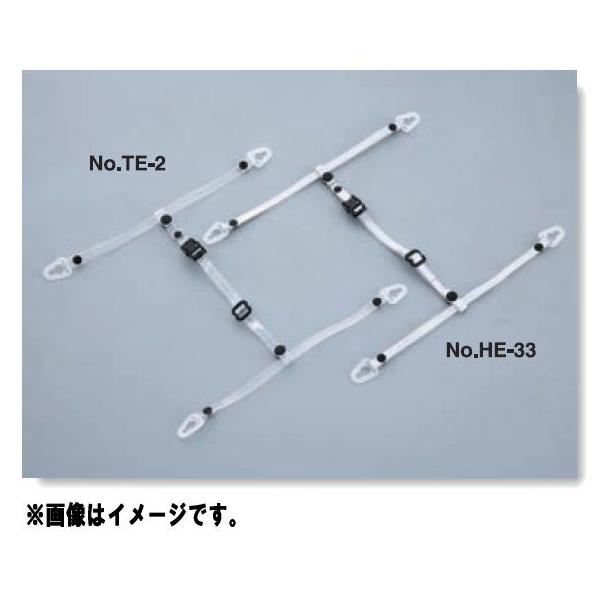 トーヨーセフティー TOYO SAFETY ヘルメット用 アゴヒモ一式 No.210〜280用 No.ＴＥ-2 ワンタッチ式（透明ビニールタイプ）