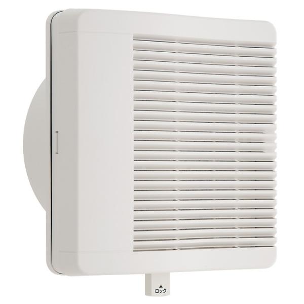 ユニックス 室内用製品 差圧式給気口 PDG150BWFH 壁取付用 ガラリカバー 不織布フィルター(粗塵・花粉対策)