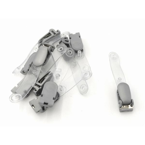 ↓関連商品はこちら↓#Ms生活雑貨一覧.■説明IDカードホルダー、名札ホルダー、ネームホルダーなどで使用可能なバンドクリップ10個セットです。.■仕様サイズ： 78 * 14mmカラー：グレー.■ワード#IDクリップ#会議#ビジネス#移動ポ...