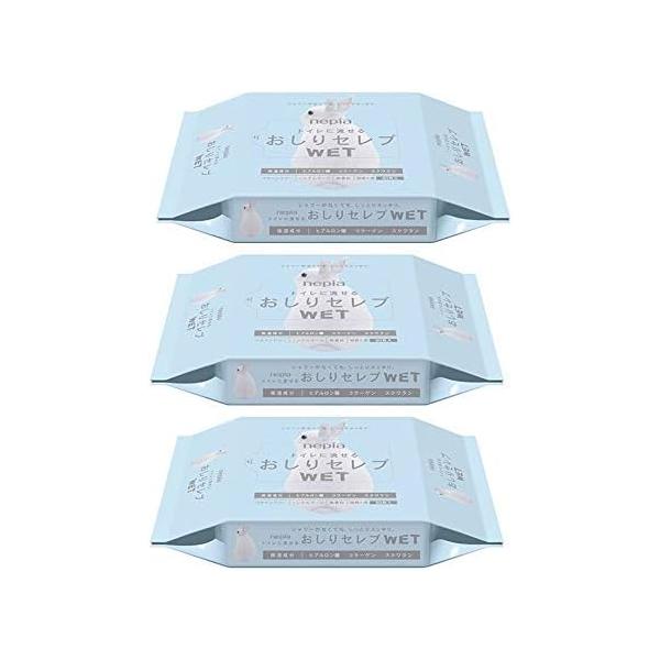 ネピア おしりセレブＷＥＴ 詰替え ６０枚【３個セット】ブランド ネピア肌タイプ 普通肌ユニット数 180 枚商品の個数 3あなたのおしりをやさしく守りたくて、ネピア最高品質の『おしりセレブ』がうまれました。トイレシャワーがなくても、しっと...