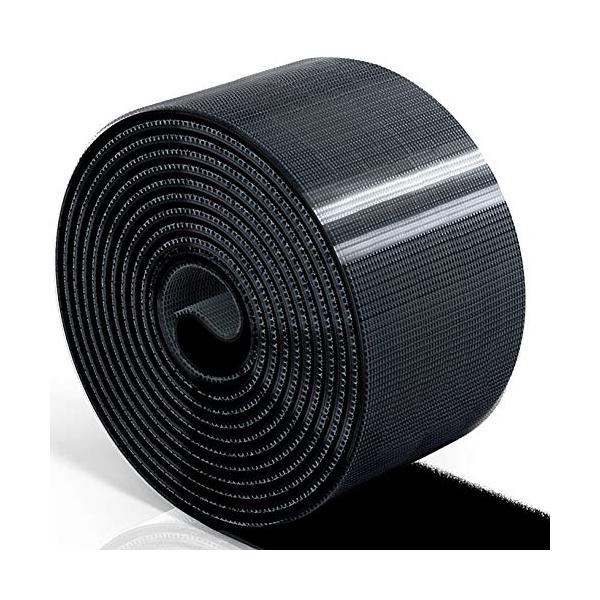 ブラック/幅広50mm長7m/-・Size:幅広50mm長7m・パッケージ個数:1・幅広 超ロングタイプ サイズ：50mmx7m 幅広50mm、たっぷり7mサイズで、結束物の大きさは問わない、はさみなどで簡単にカットでき、マジック バンド自...