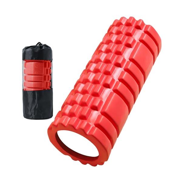 レッド/-/-・Color:レッド・サイズ 素材サイズ(約)：長さ33cm×直径14cm 。材質：革新的なPPポリプロピレン素材（中芯部）（壊れやすく安価なPVC素材ではない） EVA素材（表面）。 表面は耐久性、耐水性、弾力性に優れ、変形...