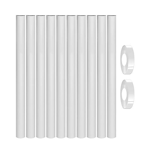 ケーブルカバーホワイト/-/-・Color:ホワイト・完全にコード隠し・自然なケーブルカバーケーブルが乱雑で見た目が悪かったり、掃除の邪魔や安全問題な色々あったりしますか？Rabieru配線モールはすべての道具とパーツを提供して簡単に取り付...