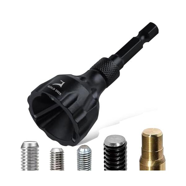 ブラック/-/-・材質高硬度タングステン鋼材を採用し、黒色表面処理を施している。・用途このドリルは、1/8'〜3/4'（3mm〜19mm）の丸材、棒材、ねじ棒、ねじ、ボルトなどに適しています。ほとんどの電気ドリルや卓上ドリルと互換性がありま...