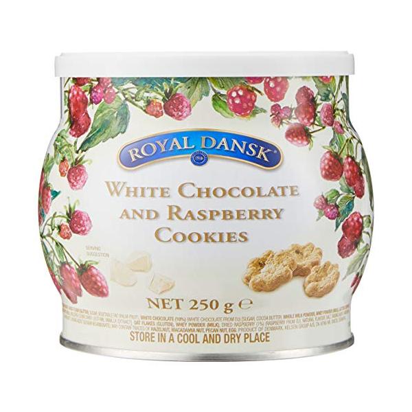 一口サイズ・ 250グラム (x 1) ・原材料:小麦粉、砂糖、植物油脂、ホワイトチョコレート[砂糖、カカオバター、全粉乳、ホエイパウダー(乳成分を含む)、乳糖]、オート麦、ホエイパウダー（乳成分を含む）、ラズベリー、食塩/香料、膨張剤、乳...