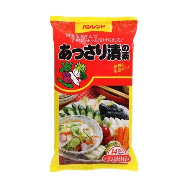 ・ 30グラム (x 14) ・野菜1kgが漬けられる小袋が14袋入っています。・いろいろな野菜を刻んで混ぜるだけでかんたんに出来るおいしい浅漬けの素です。・冷蔵庫に少しずつ残った野菜も無駄なく食べられます。昆布、唐辛子入り。カリウム入りの...