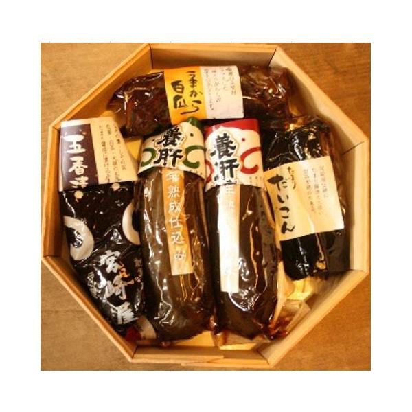 商品内容：五香漬、養肝漬新味、養肝漬昔味、たまりだいこん、うまから白瓜※こちらの商品写真はイメージです。通常翌日発送可能。仕入れ先が定休日の場合は、2〜3日かかる場合があります。伊賀の特産、「養肝漬」。三重県の山奥、忍者の里、伊賀のソウルフ...