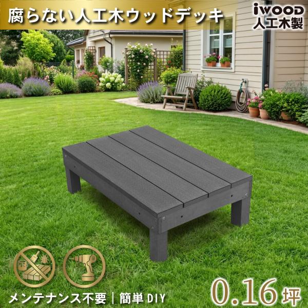 ※オリジナル人工木 iwood は、防腐も防虫も一切不要！10年経っても経年劣化によるパリパリ割れたり、表面がベタベタしたり、白く粉が浮き上がったりもありません！商品寸法(単位：約mm)：幅900×奥行598×高さ280材質：アイウッド人工...