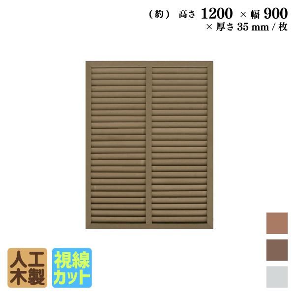 商品寸法(単位：約mm)：　幅900×奥行35×高さ1200/1枚材質：　アイウッド人工木重量(約kg)：　　9/1枚　商品カラー：　ダークブラウン梱包寸法(単位：約mm)：　幅920×奥行50×高さ1220　梱包数：　大型/1個口商品のデ...