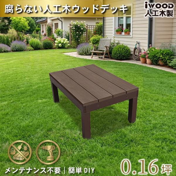※オリジナル人工木 iwood は、防腐も防虫も一切不要！10年経っても経年劣化によるパリパリ割れたり、表面がベタベタしたり、白く粉が浮き上がったりもありません！商品寸法(単位：約mm)：幅900×奥行598×高さ400?440材質：アイウ...