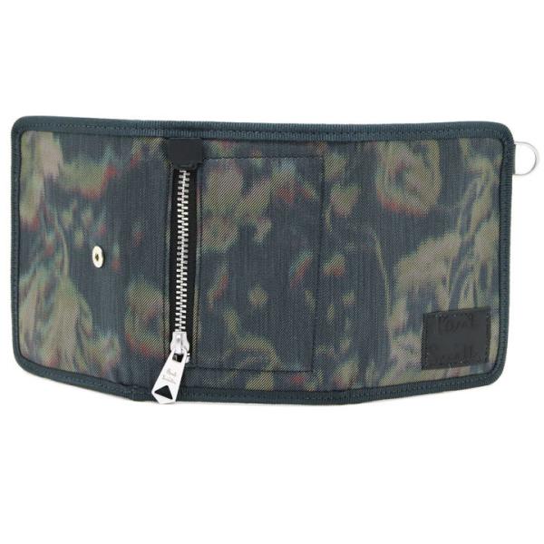 ポールスミス 財布 Paul Smith 三つ折り財布 レディース メンズ ローズパターン モスグリーン M1A-6866-GDROSE PR 【誕生日 お祝い プレゼント 贈り物 ギフト】【dgpcp】 Paul Smith（ポール・スミス） 財布 三つ折り財布 レディース メンズ