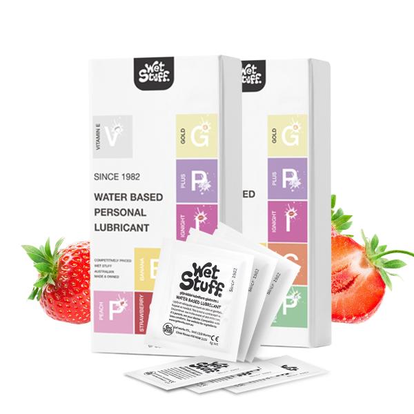 【シートマスク 2枚プレゼント〜先着5名様限定】ストロベリー潤滑ゼリー、食べる潤滑剤、口にしても大丈夫 潤滑 ローション、ピュアベジタブルフルーツ潤滑剤 ゼリー、トラベルポータブル12枚入り【2箱セット】◎【夫婦の情緒を高める潤滑ジェル】私...