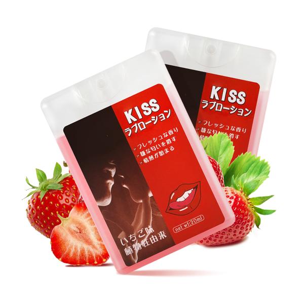 ◎【デート 口臭 ケア おすすめ】これは清涼感のある果物風味のKISSスプレーで、イチゴエキスとメントールを主原料とし、ビオチン消臭因子を結合することで、口腔とデリケートゾーンの異臭を効果的に除去し、おいしい果物の香りに変換し、より良い体験...