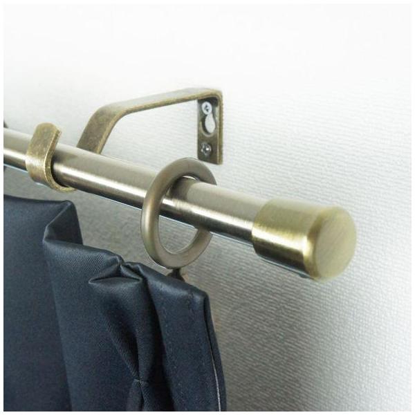 遊び心いっぱいの洗練されたデザイン友安製作所オリジナルブランド■商品名：アイアンカーテンレール イタリアンシリーズ■サイズ：伸縮幅1.2〜2.1m■タイプ：シングル■キャップデザイン：ベレット■カラー：ブラック/ゴールド/シルバー■材質装飾...