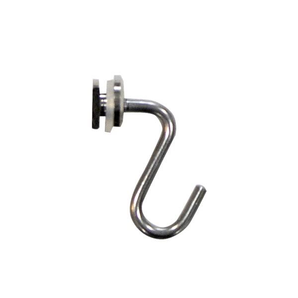 商品名:クチャーレール　ルーミー　壁付用フックカラー:シルバー耐荷重:30kg重量：13g材質：真鍮、ステンレス後付け：可滑りやすさ：ふつう摘要：日本製