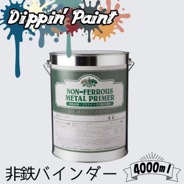 アルミやプラスチック製品の下地に■商品名:非鉄バインダー/プライマー■材質：水性アクリル樹脂 ■薄めずそのままご使用できます■塗ったものが長持ちします※お客様のパソコン環境により、画面上の色と商品の色は異なる場合がございますアルミニウム ア...