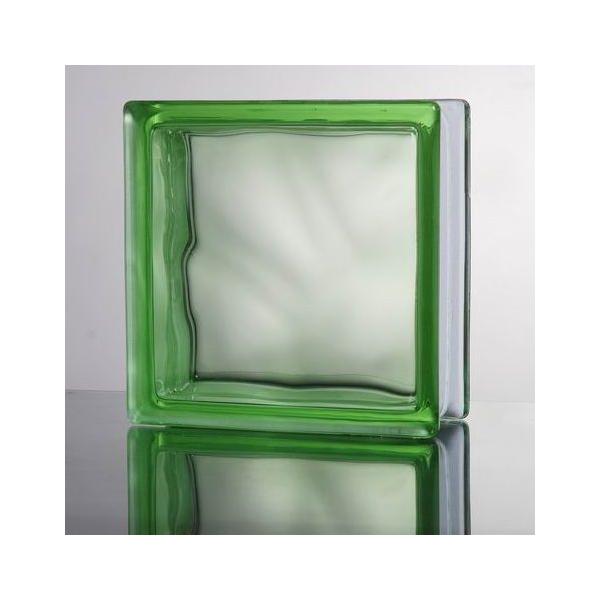 ◇美しいガラスブロック◇世界一販売量に誇る高品質でリーズナブルプライスのガラスブロック♪・190x190x80mm★国際基準サイズ♪・グレーン色★色褪せない・ゆらゆら透けるタイプ♪・4サイド溝加工★防震対応♪・表面はフラット★ほこりが溜まり...