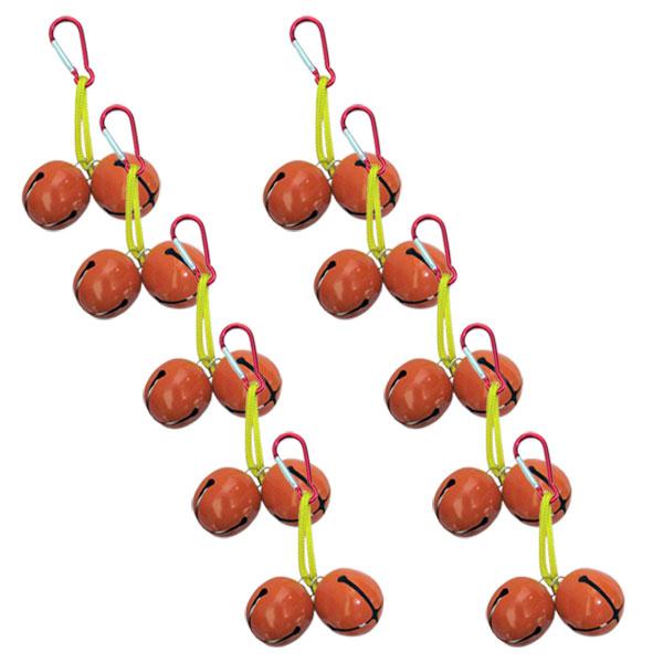 すず音が遠くへ、デカ音で響きます。「デカ音」が危険な熊との遭遇を高音で回避します。着脱に便利なカラビナ付。鈴は2個組です。まとめ買いに！お得な【10個セット】での販売です。山登り、キャンプ、山菜採り、里山の農作業時のクマ避けにどうぞ。サイズ...