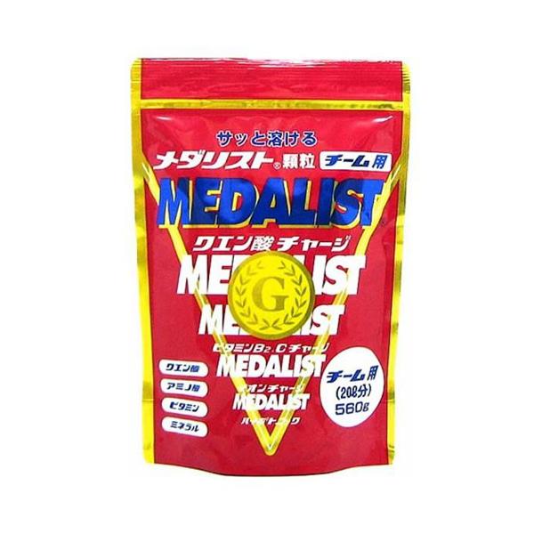 【スポーツ時やダイエット中の栄養補給飲料などに】「アリスト メダリスト チーム用(お徳用) 560g」は、20L分のメダリストが1袋でつくれるクエン酸補給飲料です。顆粒状に仕上げていますので、水にサッと溶けて手軽につくることができます。爽や...