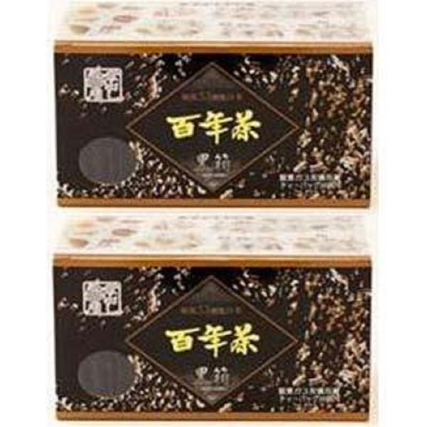 【お得な5箱セット。五味調和に基づいて配合された百年茶】百年茶は、奥州平泉藤原文化時代に端を発したと言われ、20種以上の植物・茸類・海藻類を五味調和でバランスよく配合した健康茶です。「百年茶 黒箱」は、アガリクス、霊芝、メシマコブなど7種の...