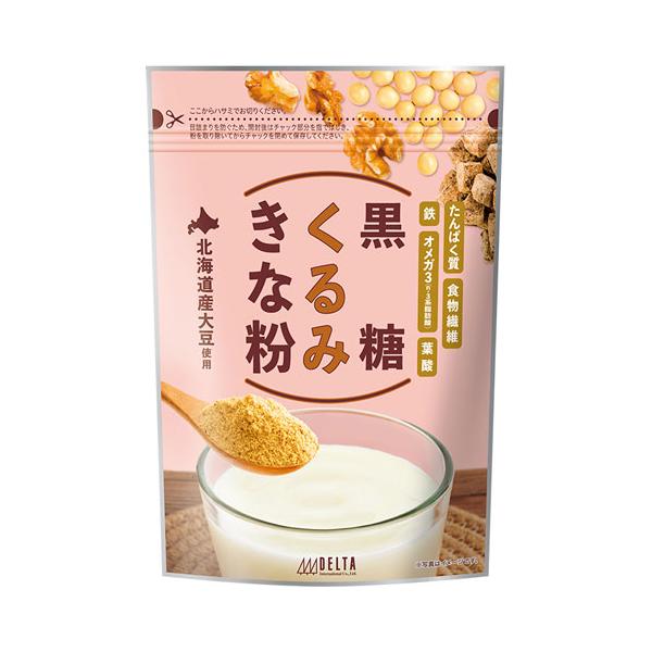 【オメガ3脂肪酸や大豆イソフラボン、カルシウム等を豊富に含んでいます】「黒糖くるみきな粉 220g」は、北海道産大豆をじっくりと炒ったきな粉に、くるみと黒糖を加え美味しく仕上げました。くるみが含むオメガ3脂肪酸や大豆イソフラボン、カルシウム...