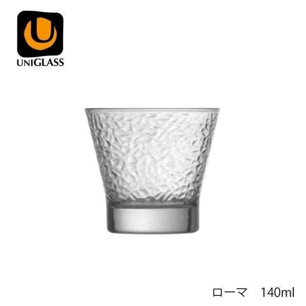 口径75mm　高さ80mm容量　140ml　満杯容量素材　ソーダガラス【YIOULA Glassworks UNIGLASS ユイオーラ グラスワークス ユニグラス】1947年、ブルガリアに設立。ヨーロッパ大陸の主要なガラスメーカーとして発...