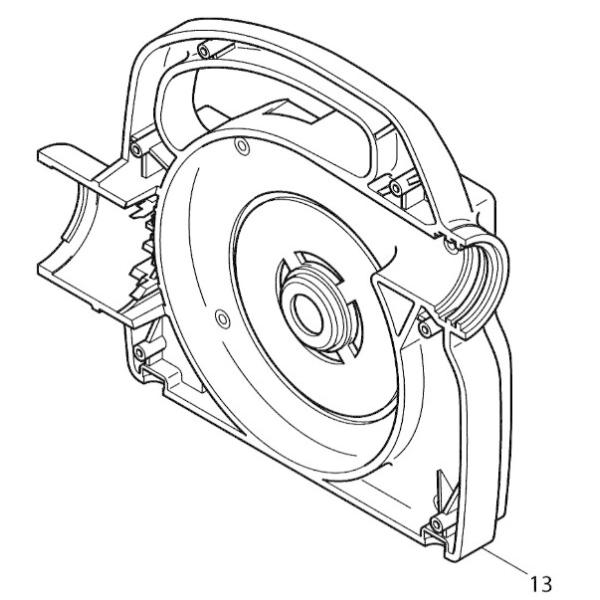 マキタ makita 小型集じん機 450P用 ファンハウジング 417641-9新品になります。小型集じん機 450P用 ファンハウジング 417641-9本品は部品だけの販売ですご注意ください。※本商品は改良や定期的に仕様変更される場合...