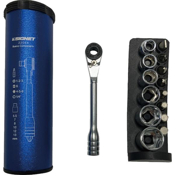 シグネット SIGNET 22064 15PC ミニラチェマルチソケット＆ビットセット ブルー 品番：22064新品になります。メーカー品番：22064商品名：22064 15PC ミニラチェマルチソケット&amp;ビットセット ブルーJA...