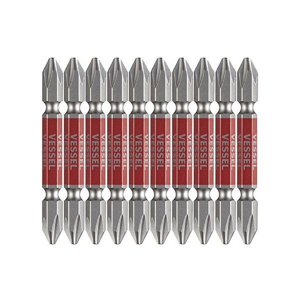 ベッセル VESSEL 両頭剛彩ビット１０本組 GS10P2065F新品になります。JANコード4907587027863ブランド名ベッセル商品名両頭剛彩ビット１０本組規格GS10P2065F商品サイズ幅87 ×高さ143 ×奥行き8mm重...