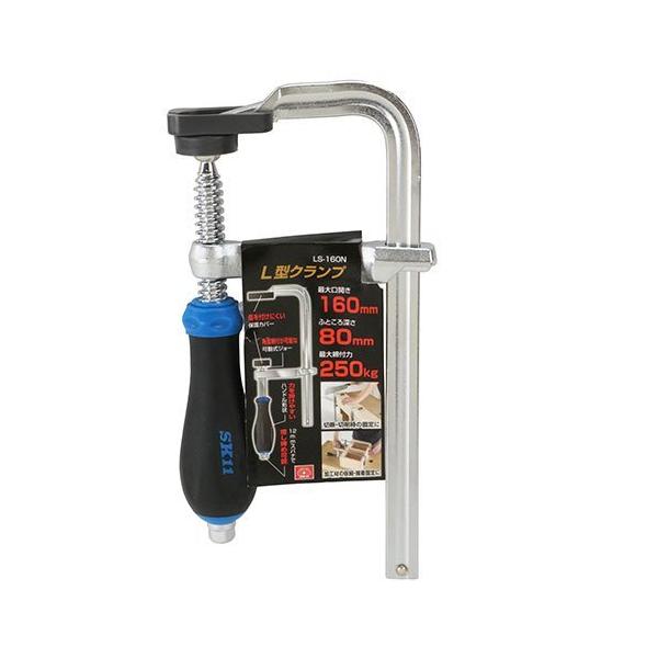 藤原産業 SK11 Ｌ型クランプ LS-160N新品になります。JANコード4977292223508ブランド名ＳＫ１１商品名Ｌ型クランプ規格LS-160N用途切断・切削時の固定、加工材の仮組・接着固定に。機能・特徴対象物に傷を付けにくい保...