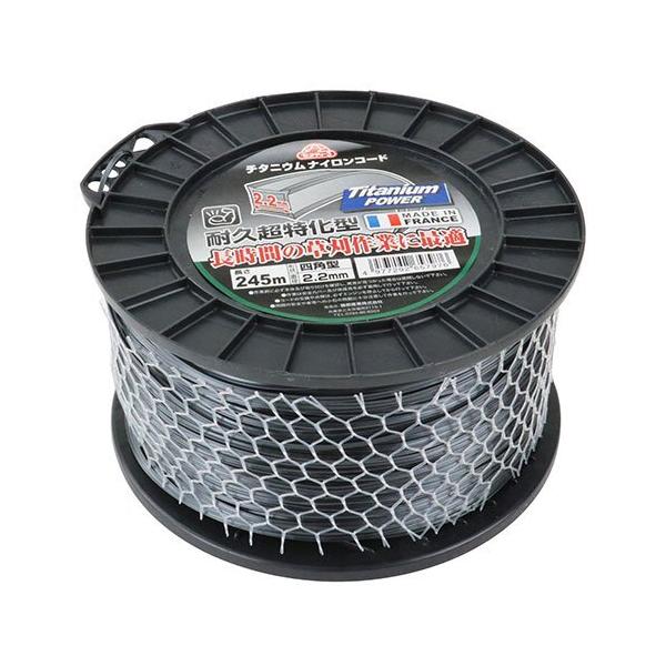 藤原産業 セフティ−３ チタニウムナイロンコード□型 2.2MMX245M新品になります。JANコード4977292657976ブランド名セフティ−３商品名チタニウムナイロンコード□型規格2.2MMX245M商品サイズ幅193 ×高さ207...