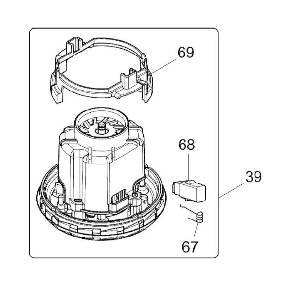 マキタ makita 集じん機 VC1530用 モータアッセンブリ 629336-4新品になります。VC1530用 モータアッセンブリ 629336-4本品は部品だけの販売ですご注意ください。※本商品は改良や定期的に仕様変更される場合がり実...