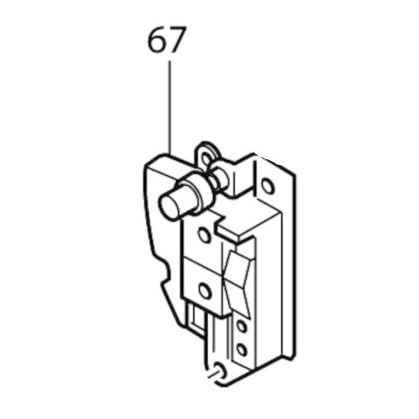 マキタ makita 電動ハンマ HM0810用 スイッチ　ＨＰＡＨＲ６−３５Ｓ 651051-2新品になります。HM0810用 スイッチ　ＨＰＡＨＲ６−３５Ｓ 651051-2本品は部品だけの販売ですご注意ください。※本商品は改良や定期的...