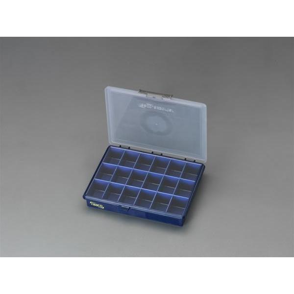 ESCO 240x195x43mm/外寸 パーツケース EA508KE-5 新品になります。 材質ポリプロピレン サイズ240×195×43(H)mm中仕切取外し不可  画像にございますよう２タイプございます、どちらか選ぶことができませんラ...