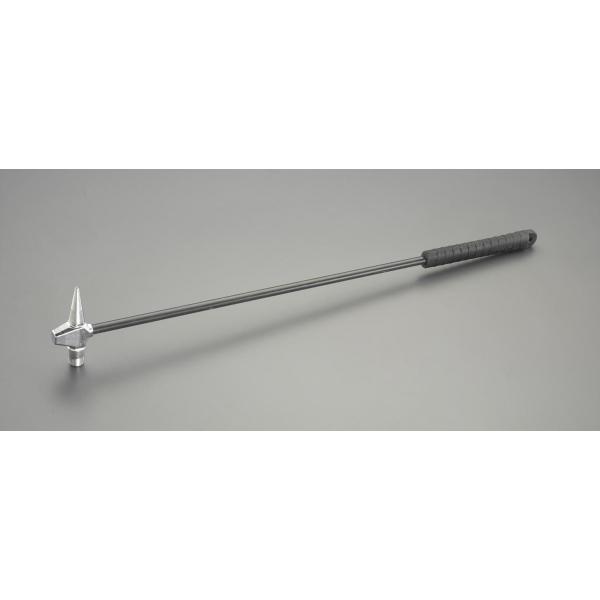 ESCO 280g/ 600mm 点検ハンマー EA575WD-22新品になります。全重量280g頭サイズ10×12mm・φ13mm全長600mm3点で打診できるヘッド形状でトンネル・橋梁・道路舗装・鉄道車両の点検作業に最適です。在庫状況が...