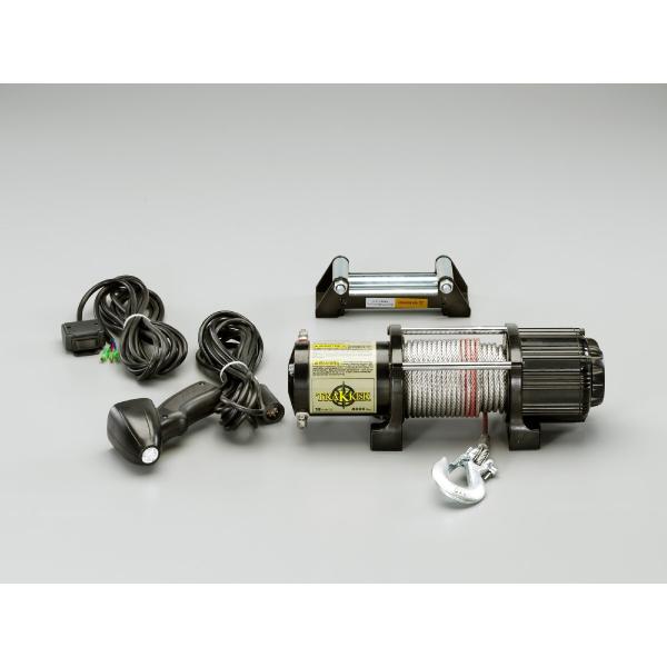 ESCO エスコ DC12V/1814kg 電動ウィンチ(直流) EA840DK-3新品になります。仕様電源DC12Vバッテリー専用水平牽引能力1814kg使用ワイヤーφ5.6mm×16.8m巻取速度6.4m/分（無負荷）ギア比136：1電...