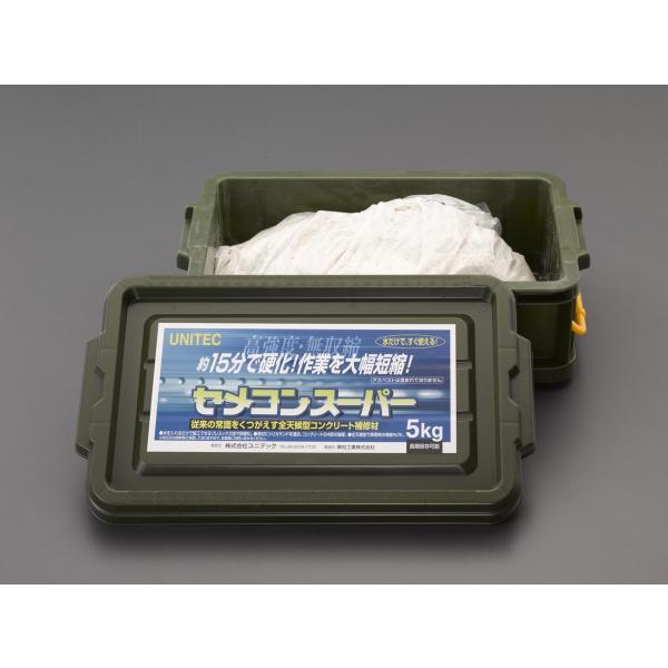 ESCO 5.0kg コンクリート補修材(全天候型) EA934HE-5新品になります。仕様内容量5kg耐熱温度1000℃約15分で硬化、コンクリートの4倍の強度を発揮。プレミックスタイプなので水を混ぜるだけ。無収縮なので、ひび割れしにくく...