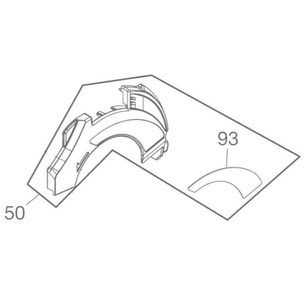 MAX マックス 18V 充電式 125mm防じん兼丸のこ PJ-CS53CDP用 No.50 ソーカバー(18V) (PJ70883)新品になります。18V 充電式 125mm防じん兼丸のこ PJ-CS53CDP用 No.50 ソーカバー...