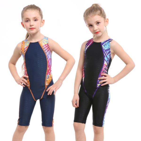 競泳水着 ジュニア女の子 フィットネス 水着 子供 オールインワン スイミング スポーツ 水着 スイムウェア トレーニング 水泳 ジム プール スパッツスーツ　9069・体にフィットして動きやすい、伸縮性に優れた生地です。・乾きやすく、通気...