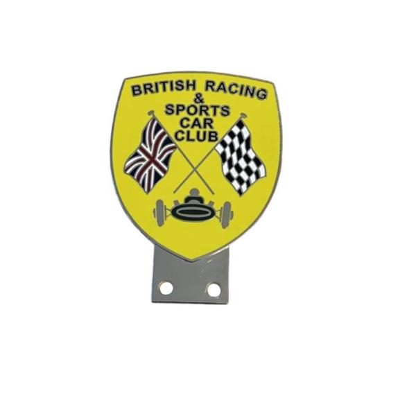 こちらのお品は、BRSCC（BRITISH RACING &amp; SPORTS CAR CLUB）のカーバッジ新品 未使用品になります。BRSCCは1946年創立の英国名門モータークラブでBARC（BRITISH AUTOMOBILE ...