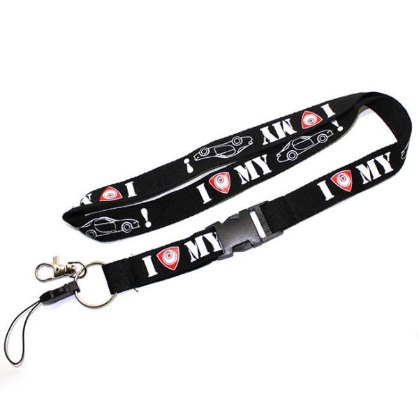 こちらのお品は、海外限定のRX-7  ネック ストラップになります。国内未発売でとてもレアな商品となっております。I LOVE MY のプリントの入ったネック ストラップ。首の部分と取り外し可能なバックル付きですのでスマホや愛車のキーホルダ...
