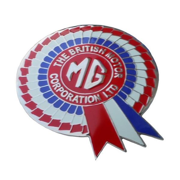こちらのお品は、英国製のBMC ロゼット MG のグリルバッジになります。ブリティッシュモーターコーポレーション時代のMGカーグリルバッジ。ブリティッシュモーターコーポレーションは、1952年より1966年まで存続したイギリス資本で当時最大...