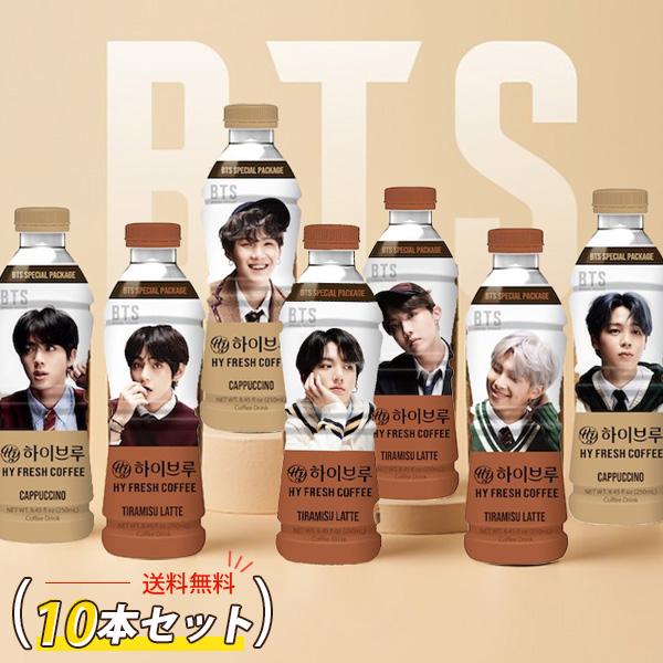 #商品の特徴 : POINT韓国の飲料メーカーHY（エイチワイ）が展開する「Hybrew（ハイブリュー）」シリーズのBTSスペシャルパッケージには、カプチーノとティラミスラテの2種類があります。1. Hybrew カプチーノ (Cappuc...