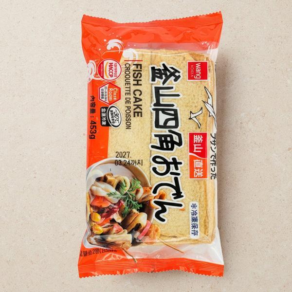 #商品の特徴 : POINT釜山四角おでん 10枚入は、冷凍で簡単に手に入る韓国の味。453gのボリューム満点なパッケージには、本場のオデンやトッポギに欠かせない、四角形の美味しいさつま揚げが10枚詰まっています。心温まるスープと相性抜群で...