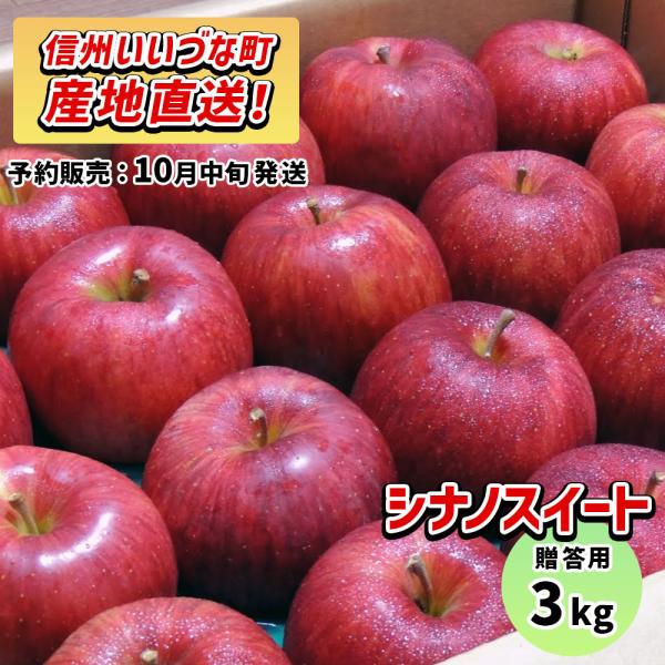 長野県飯綱町リンゴ  初物直送！ りんご シナノスイート 贈答用