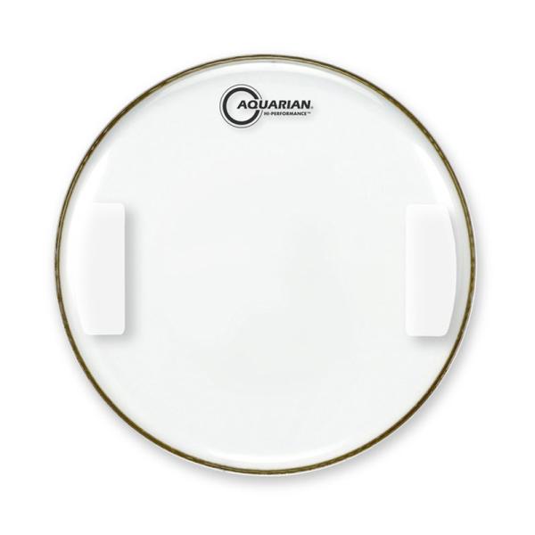 ☆耐久性抜群！パワフルサウンド！AQUARIANドラムヘッド☆＜Hi-Performance Snare Side＞スナッピーのエンドプレートが接触する部分を保護するシートを張り、やぶれにくく、耐久性に優れたスネアサイド用ヘッドとなっており...