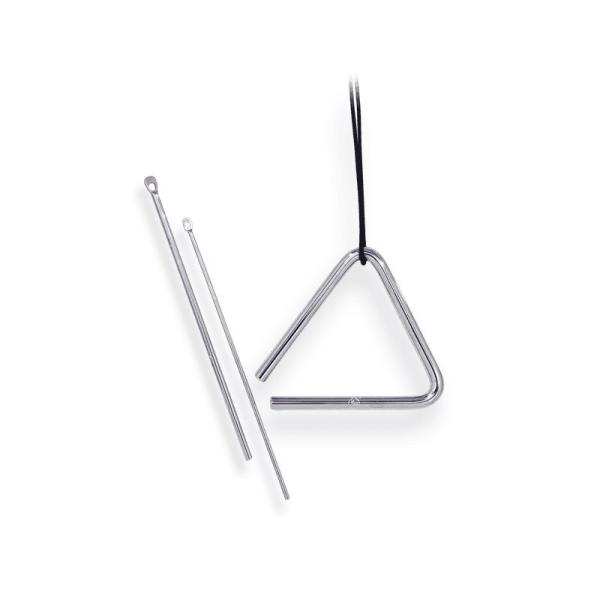 ☆品質、音質ともに世界トップレベルのブランド、LP！35％OFF！☆LP Pro Traiangleは特別な鉄合金で作られ、注意深く仕上げられ、クロムメッキされて、きらめくようなサウンドが得られます。 2種類のストライカーが付属、細い方はデ...