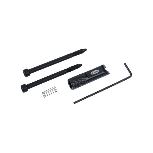 EVH D-tunaはEDWARD VAN HALENが考案したFLOYD ROSE専用Dドロップシステムです！6弦「E」を瞬時に「D」までドロップ可能。既に国内外のプロミュージシャンに愛用され、その品質は実証済み。プレイの可能性も無限大に...